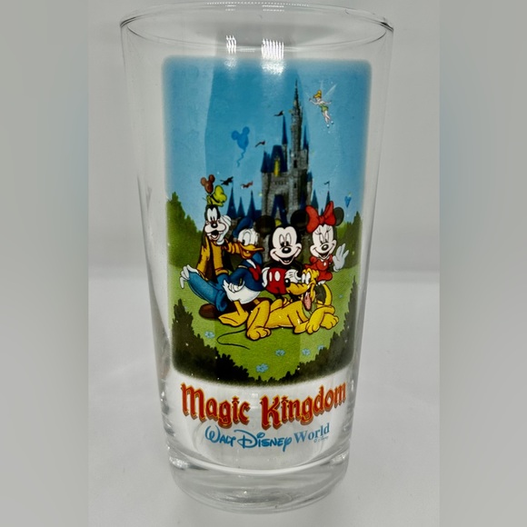 Disney | Dining | Walt Disney World Magic Kingdom Glass | Poshmark